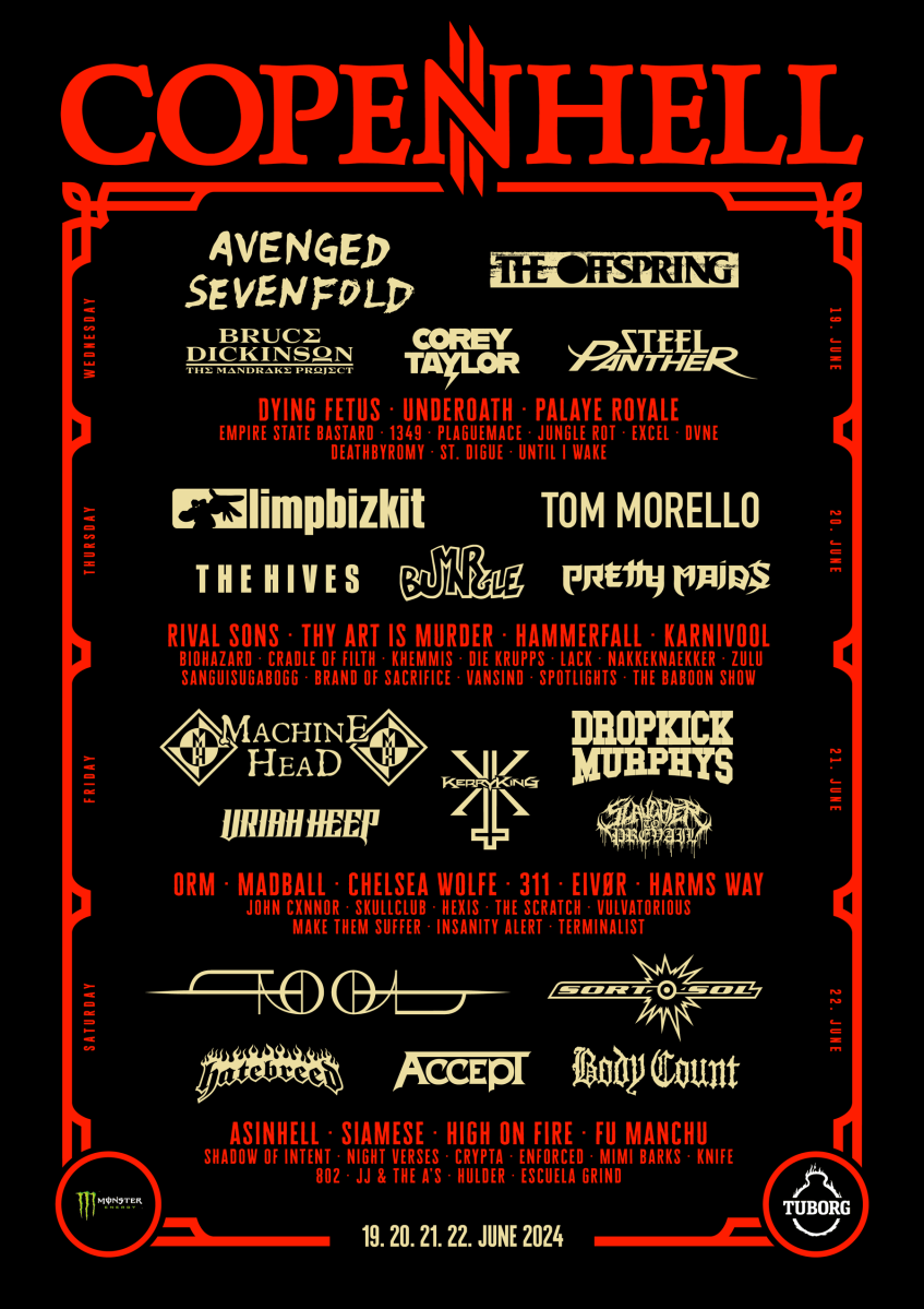 COPENHELL 2024 FESTIVAL POSTER RELEASED | Dark Art Conspiracy